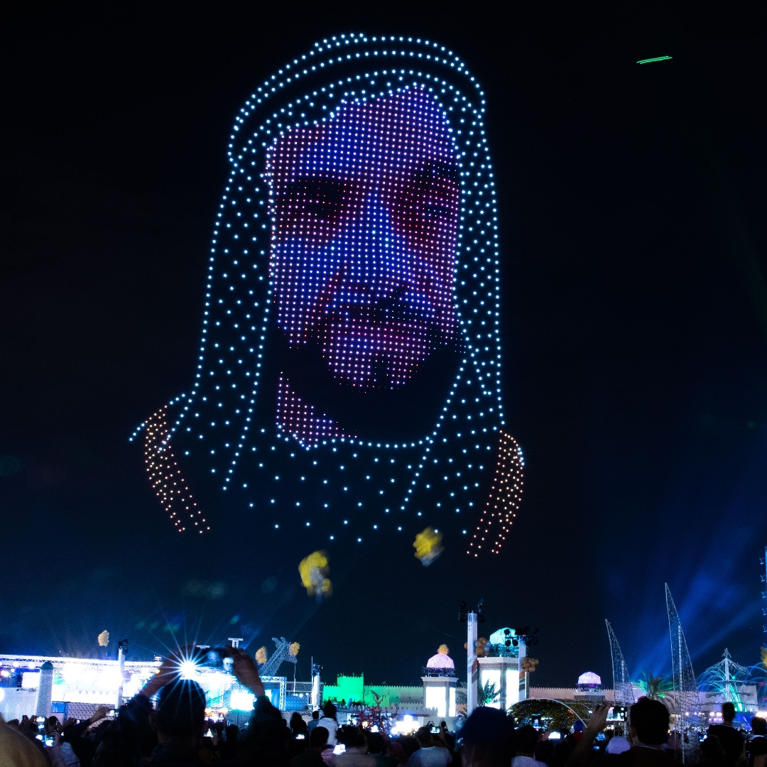 Sheikh Zayed Festival fireworks break three world records