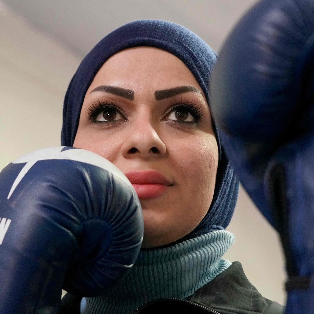 Meet the Iraqi female boxer fighting gender taboos