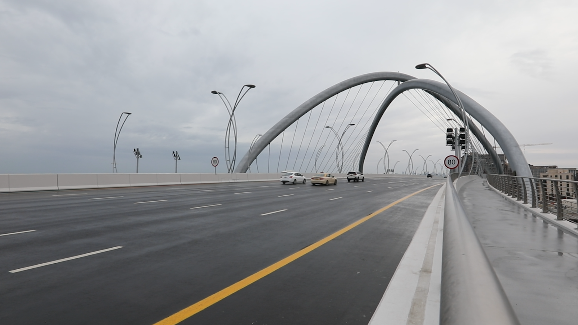 Dubai's Infinity Bridge opens