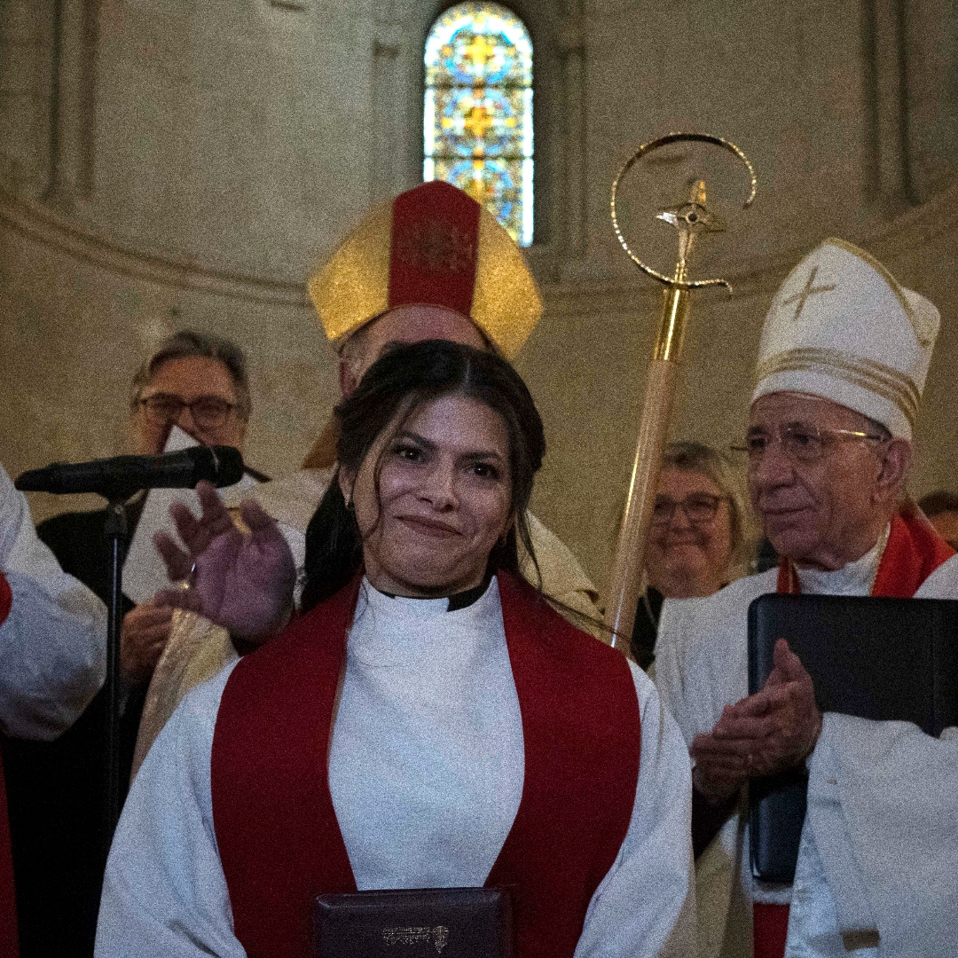 First Palestinian female pastor ordained at Lutheran church in Jerusalem