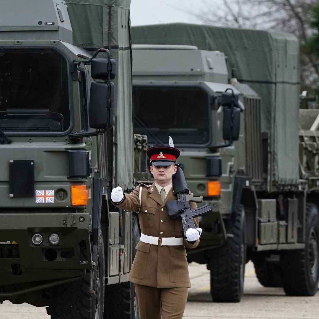 British Army unveils new Sky Sabre air defence missile system