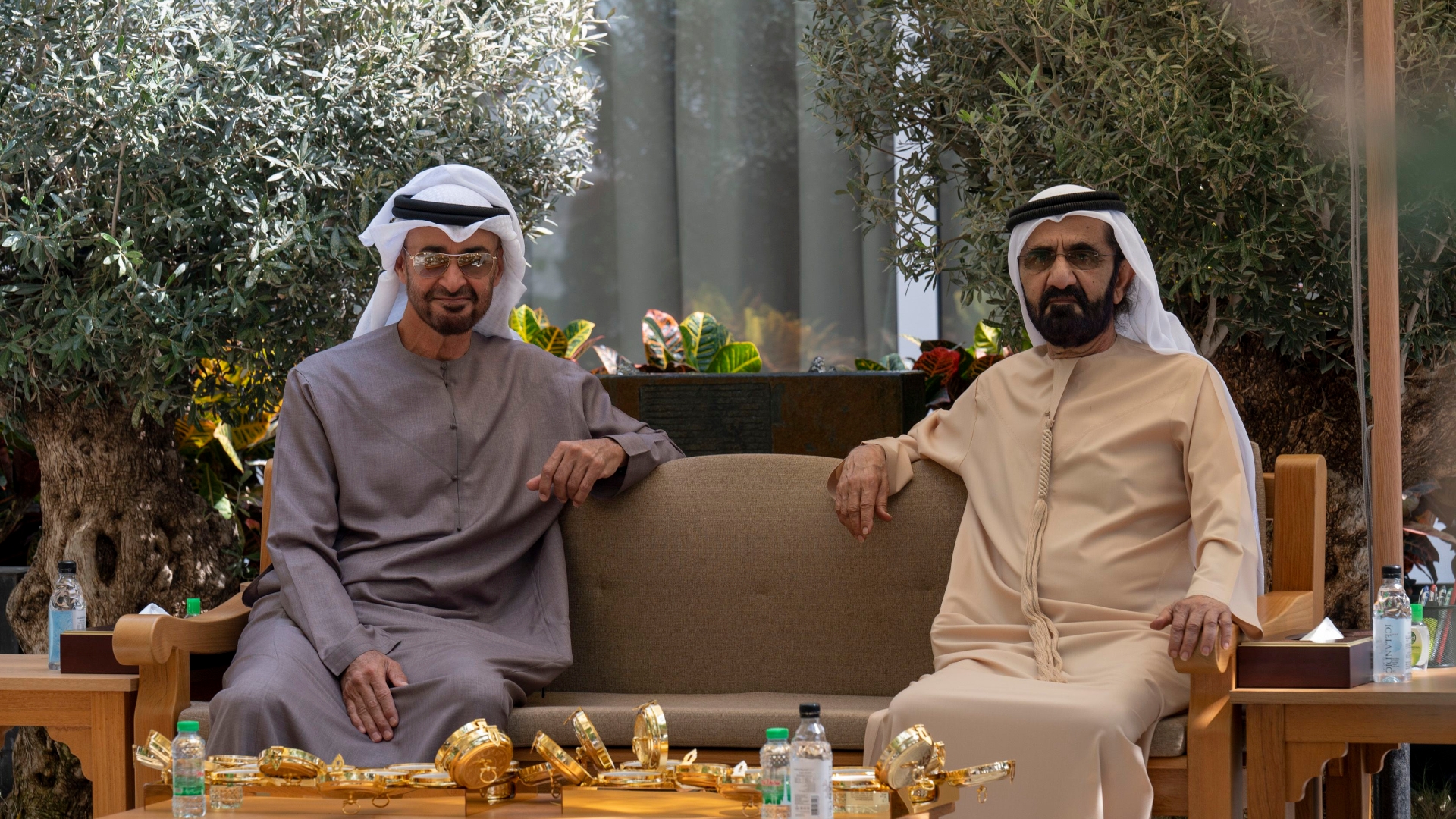The Ruler of Dubai and Crown Prince of Abu Dhabi meet to discuss UAE's ...