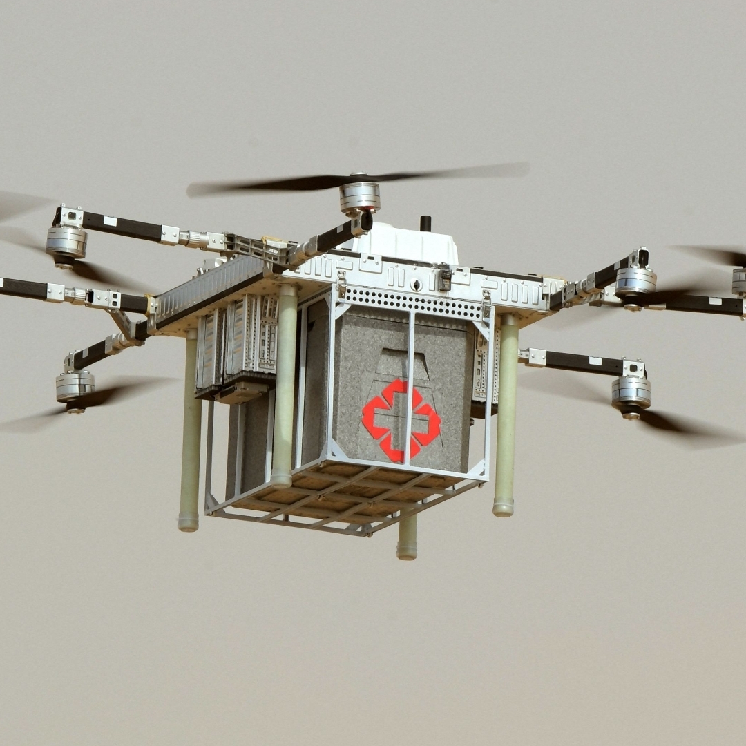 Drones fly in UAE skies to showcase latest technology