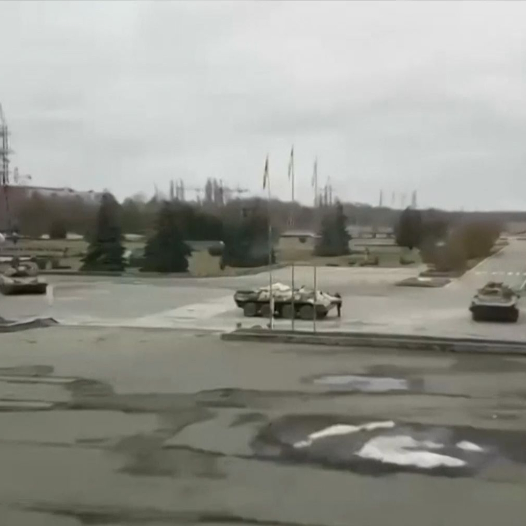 Russian troops seize Chernobyl nuclear plant in Ukraine