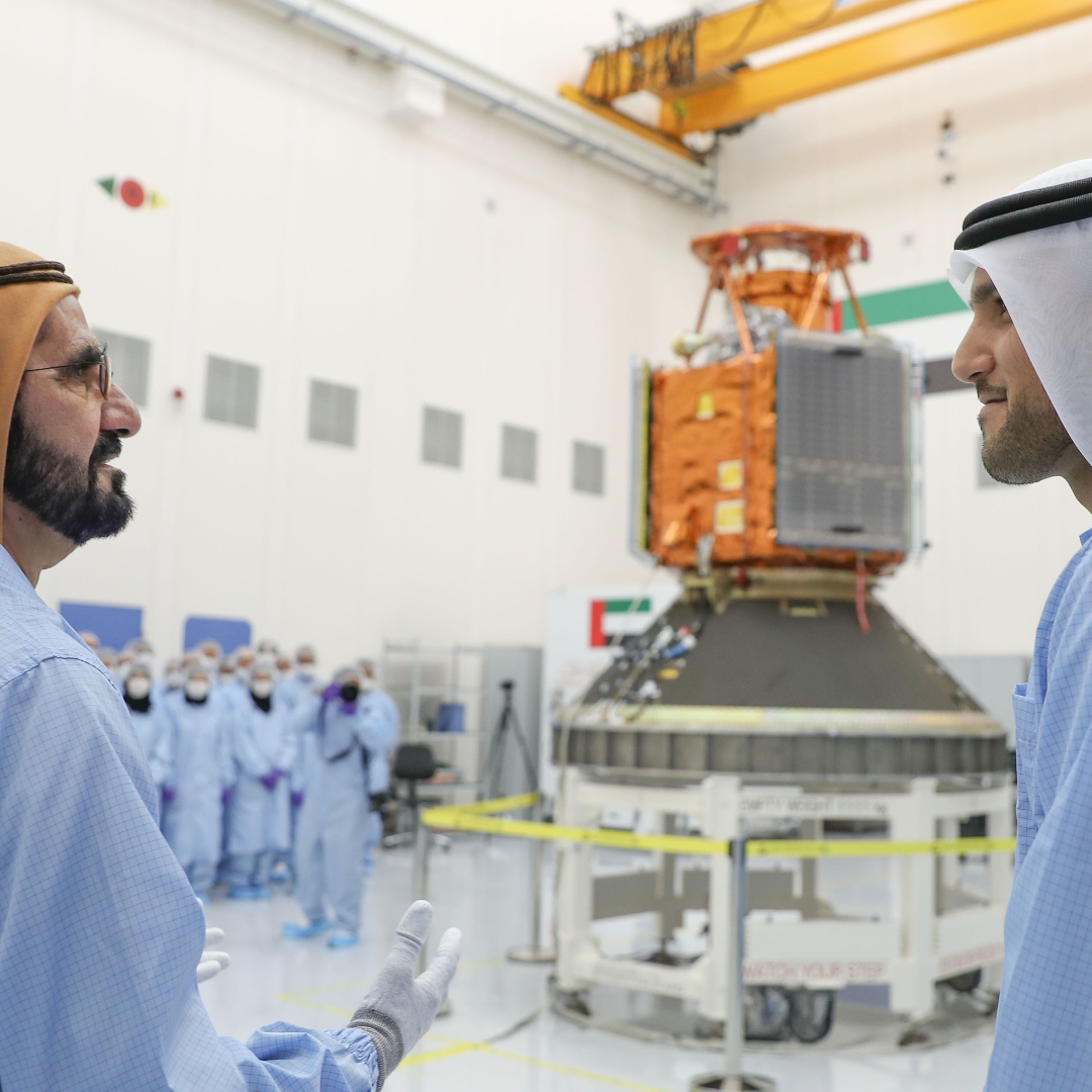 Behind the scenes in Dubai at the Mohammed Bin Rashid Space Centre