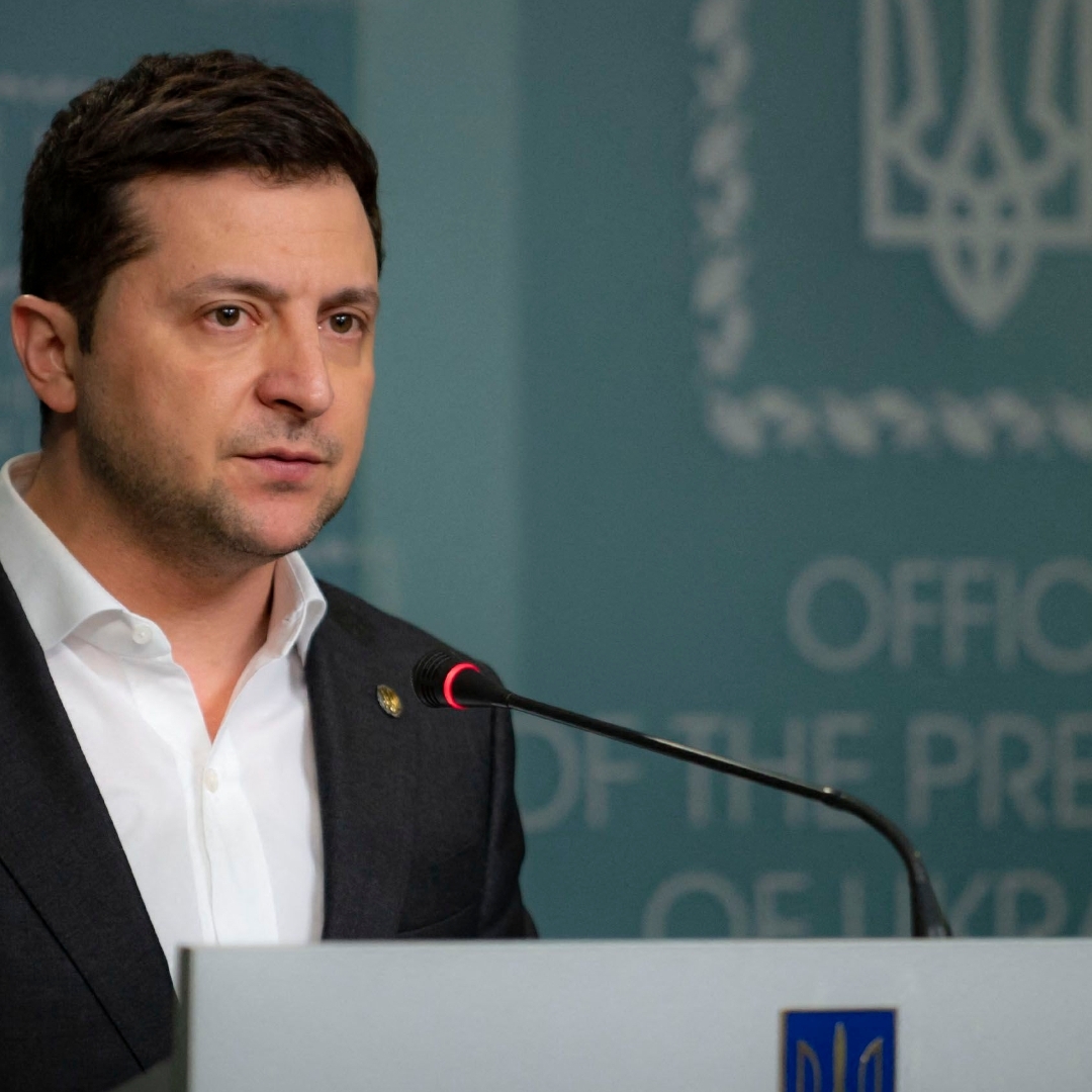 Who is Ukrainian President Volodymyr Zelenskyy?