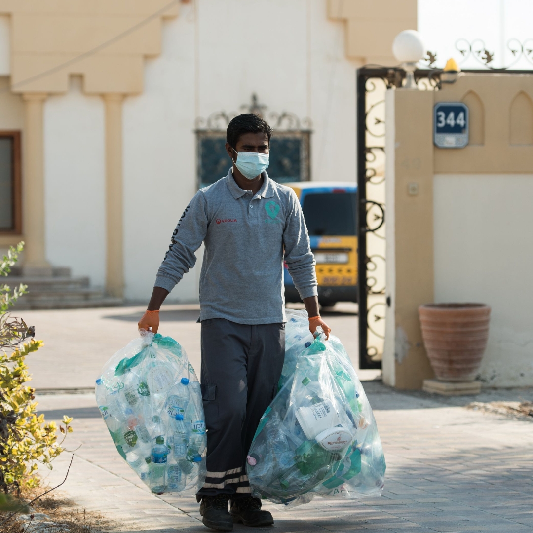 Door-to-door service helps UAE residents recycle plastic