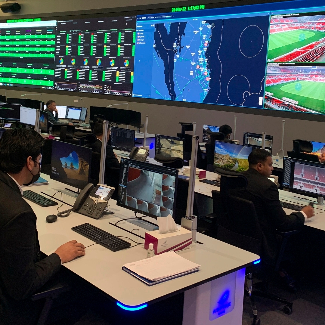 Inside Qatar World Cup's security command centre