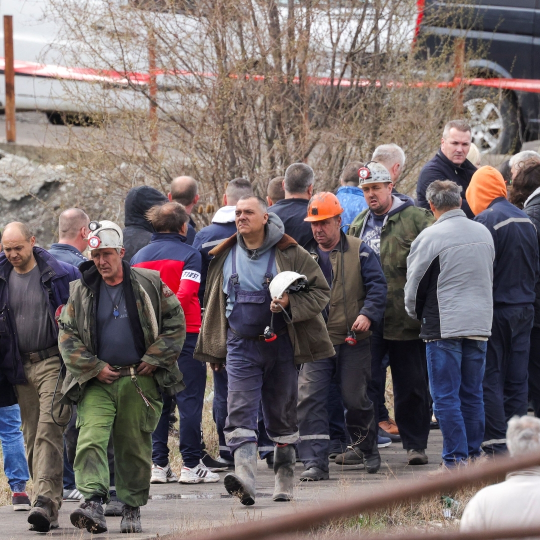 At least eight killed, 18 injured, after mine shaft in Serbia collapses