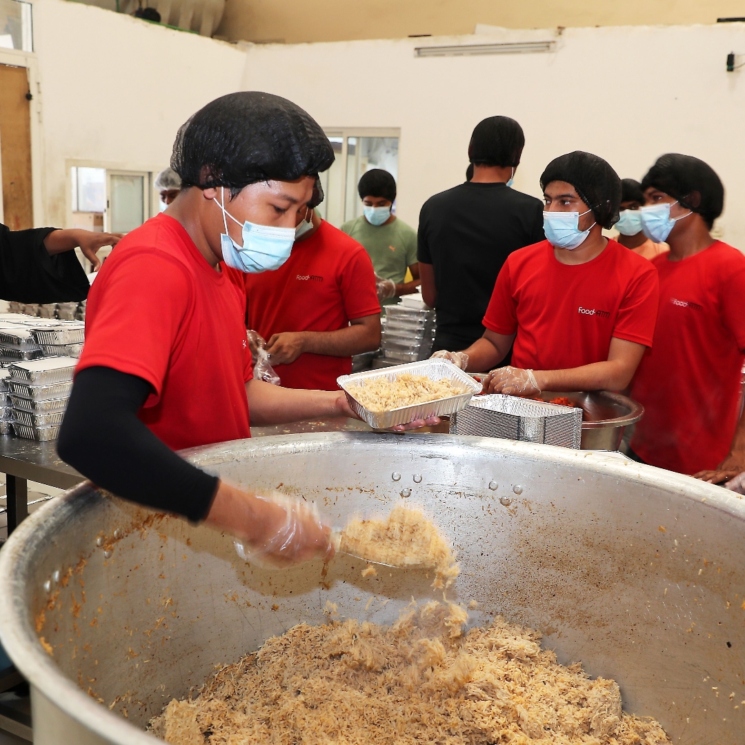 Inside a factory in the UAE that prepares Dh3 meals for those in need