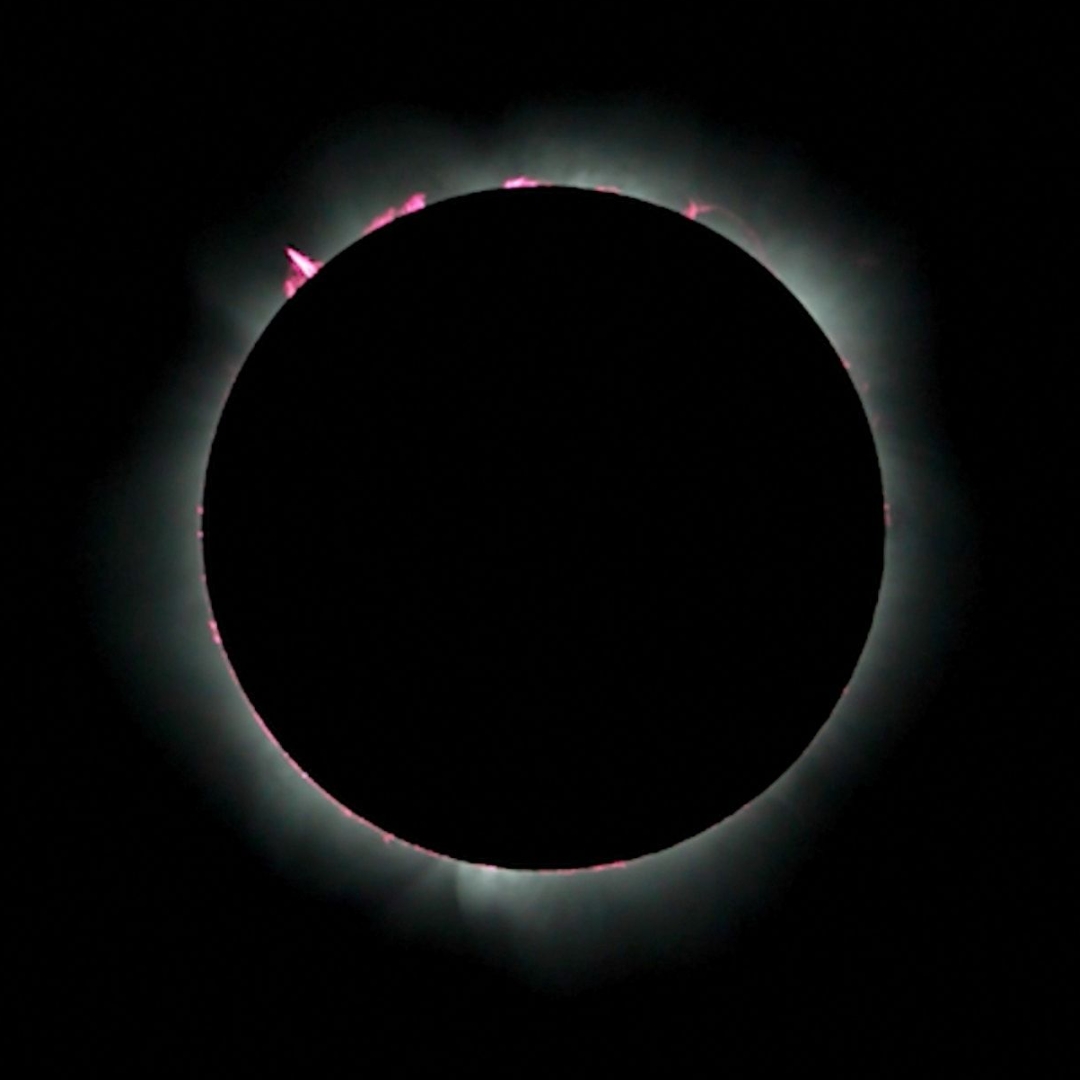 Rare hybrid eclipse thrills Australians