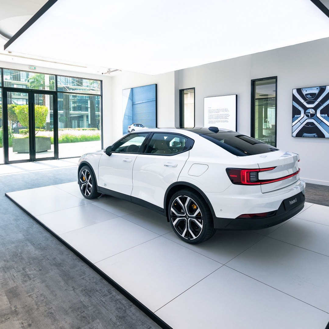 Polestar 2 opens pop-up shop in Dubai as electric car becomes available ...