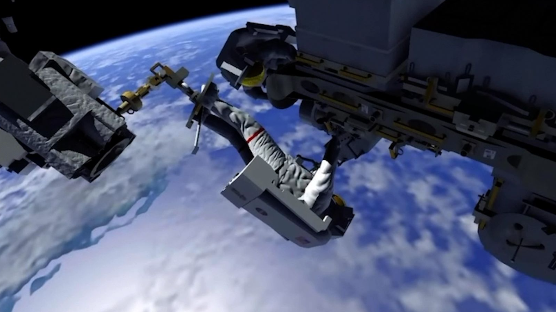 Nasa animation shows how Sultan Al Neyadi will perform his first spacewalk
