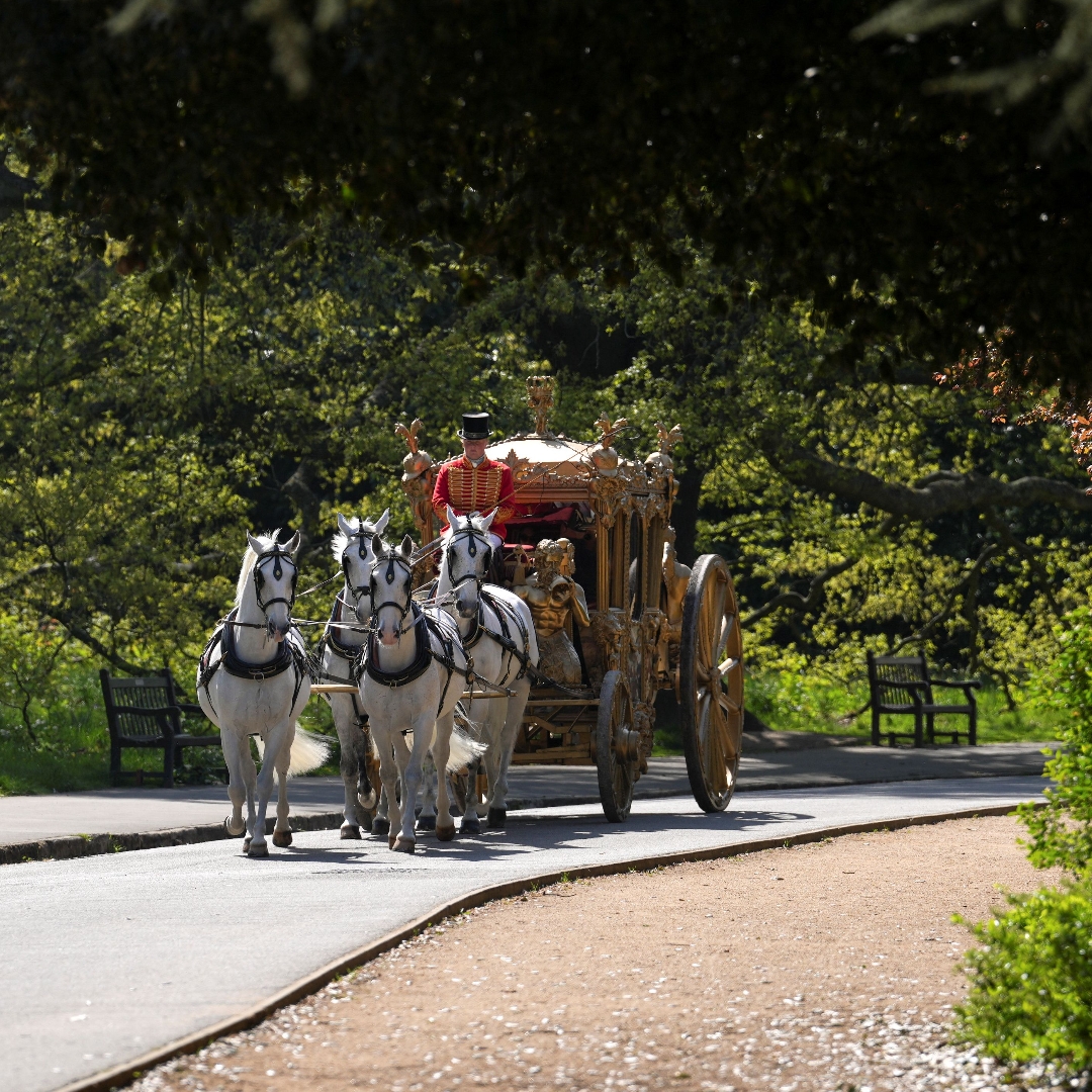 Take an Uber ride in replica King Charles coronation carriage
