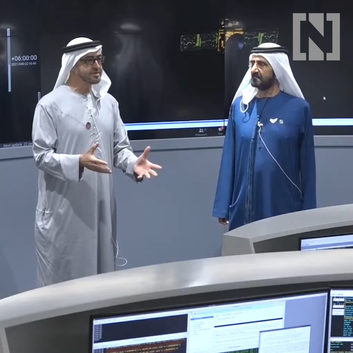 Sheikh Mohamed bin Zayed pays tribute to Mars mission staff after Hope ...