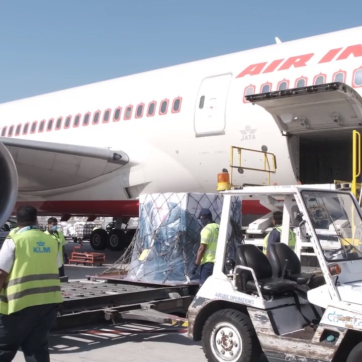 AstraZeneca vaccine supplies land at Dubai airport