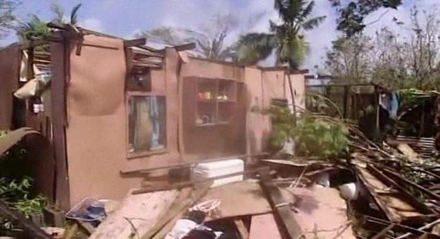Video: Cyclone leaves destruction in Fiji
