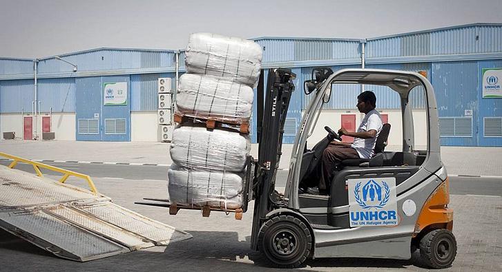 Video: UNHCR sends aid to Syria from the UAE