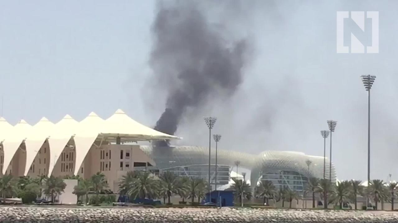Yas Island fire 'quickly extinguished'