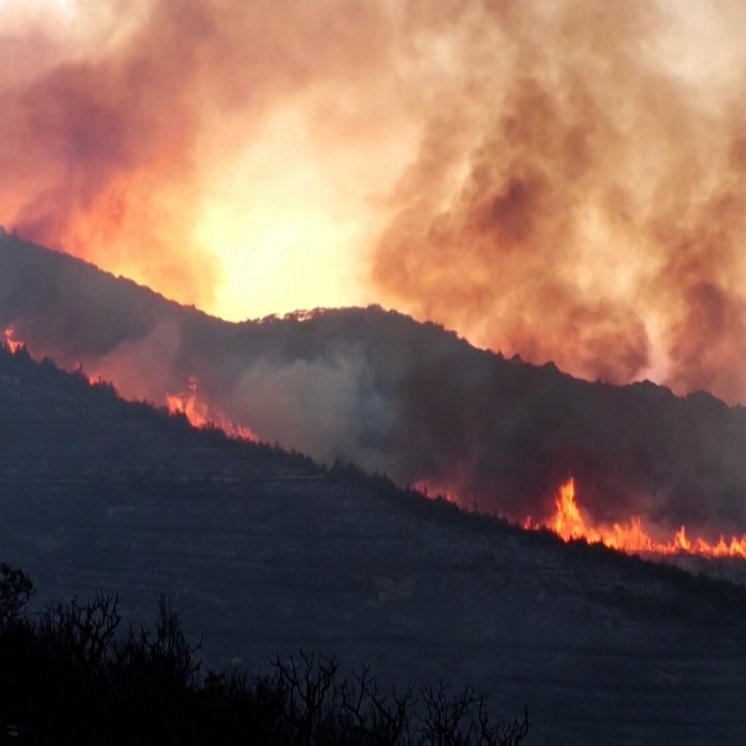 Wildfire rages over 18,000 sq km in northern Cyprus