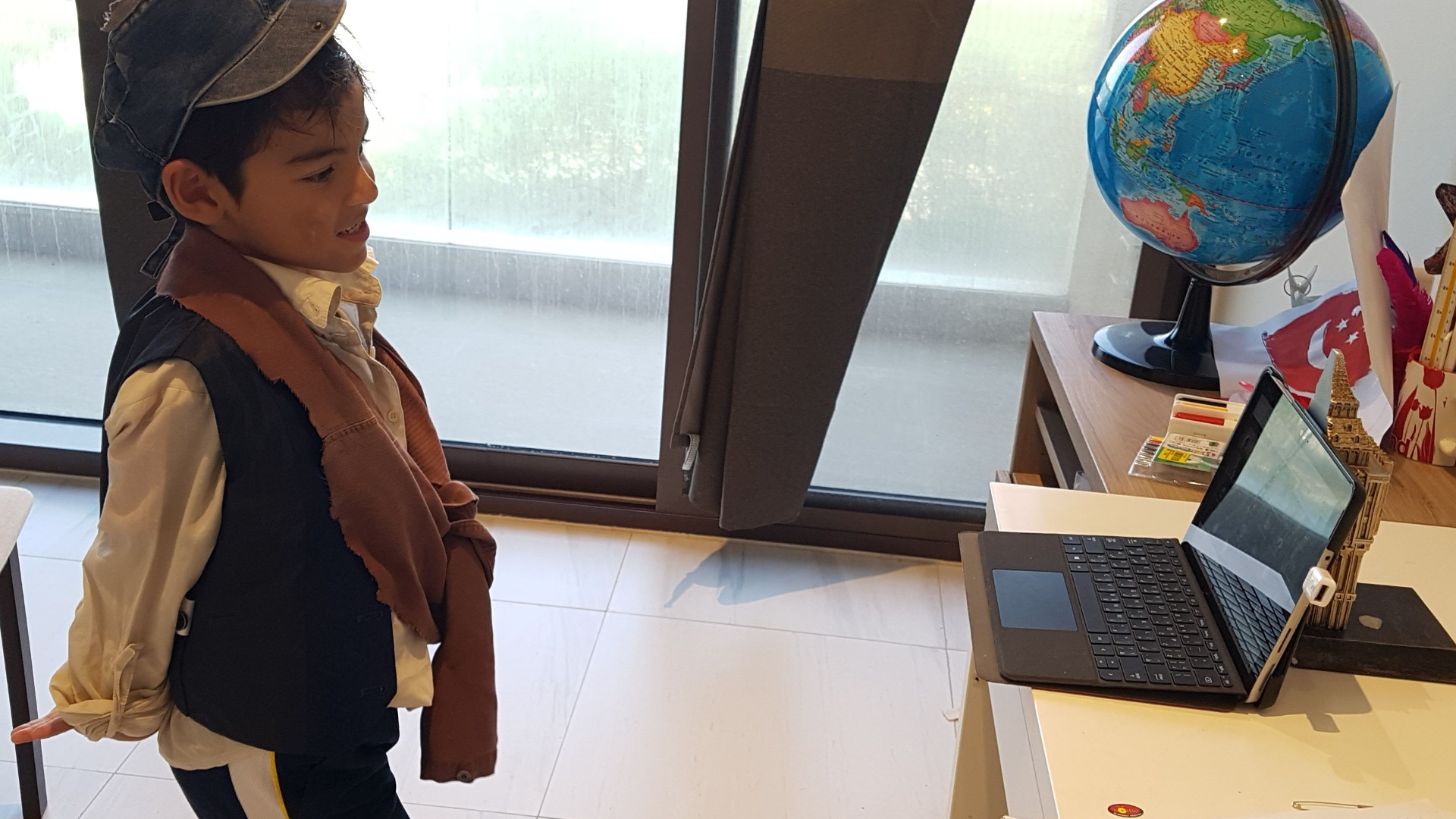 Abu Dhabi students perform a lockdown musical