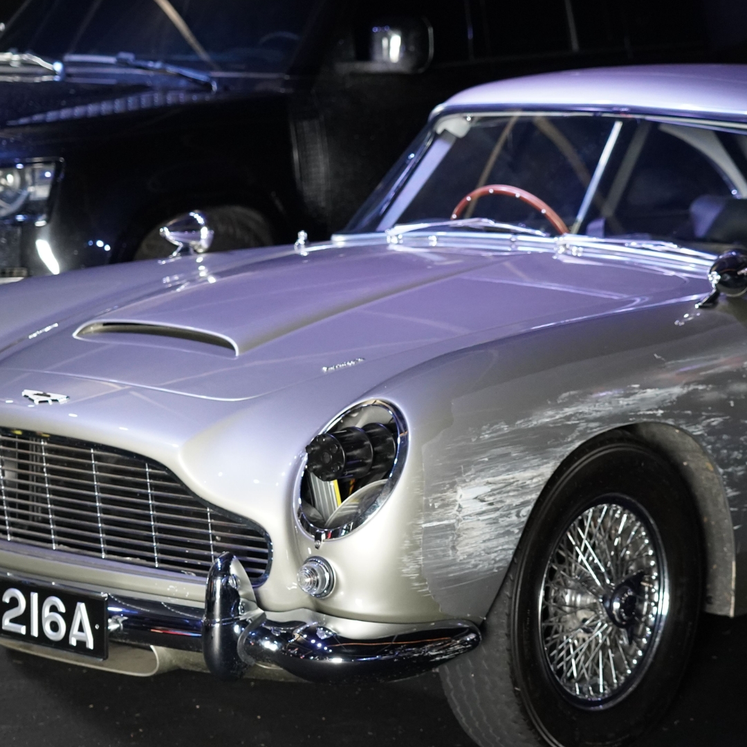 Sixty years of James Bond cars in auction at Silverstone