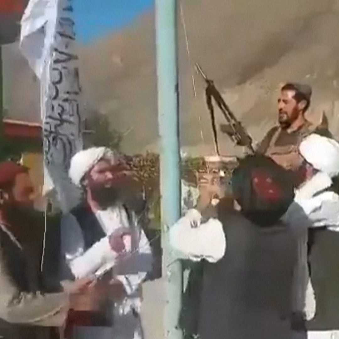 Taliban raise flag in Panjshir, but resistance forces say fight continues