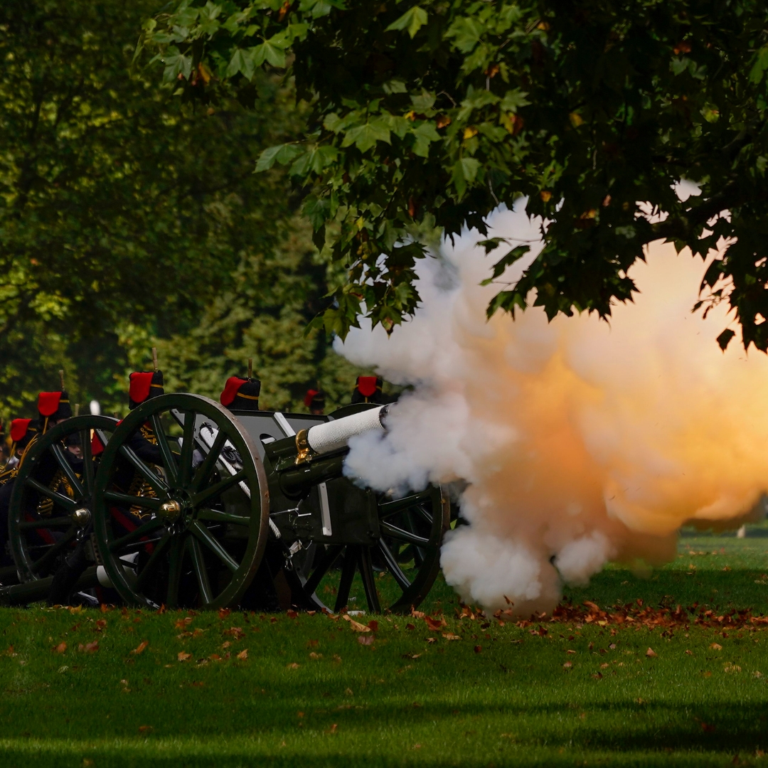 Gun salutes around UK and across world mark Queen Elizabeth II's death
