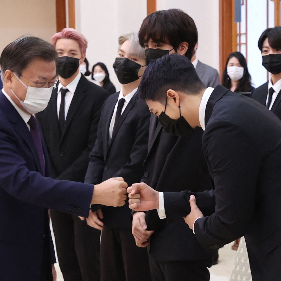 BTS made 'special presidential envoy' by South Korean President Moon Jae-in