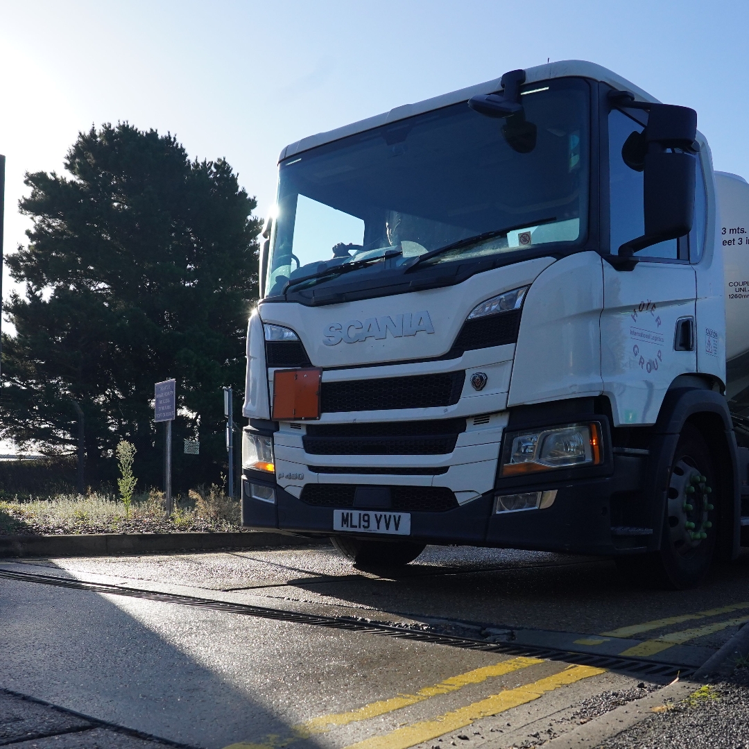British military tankers begin fuel deliveries to ease crisis