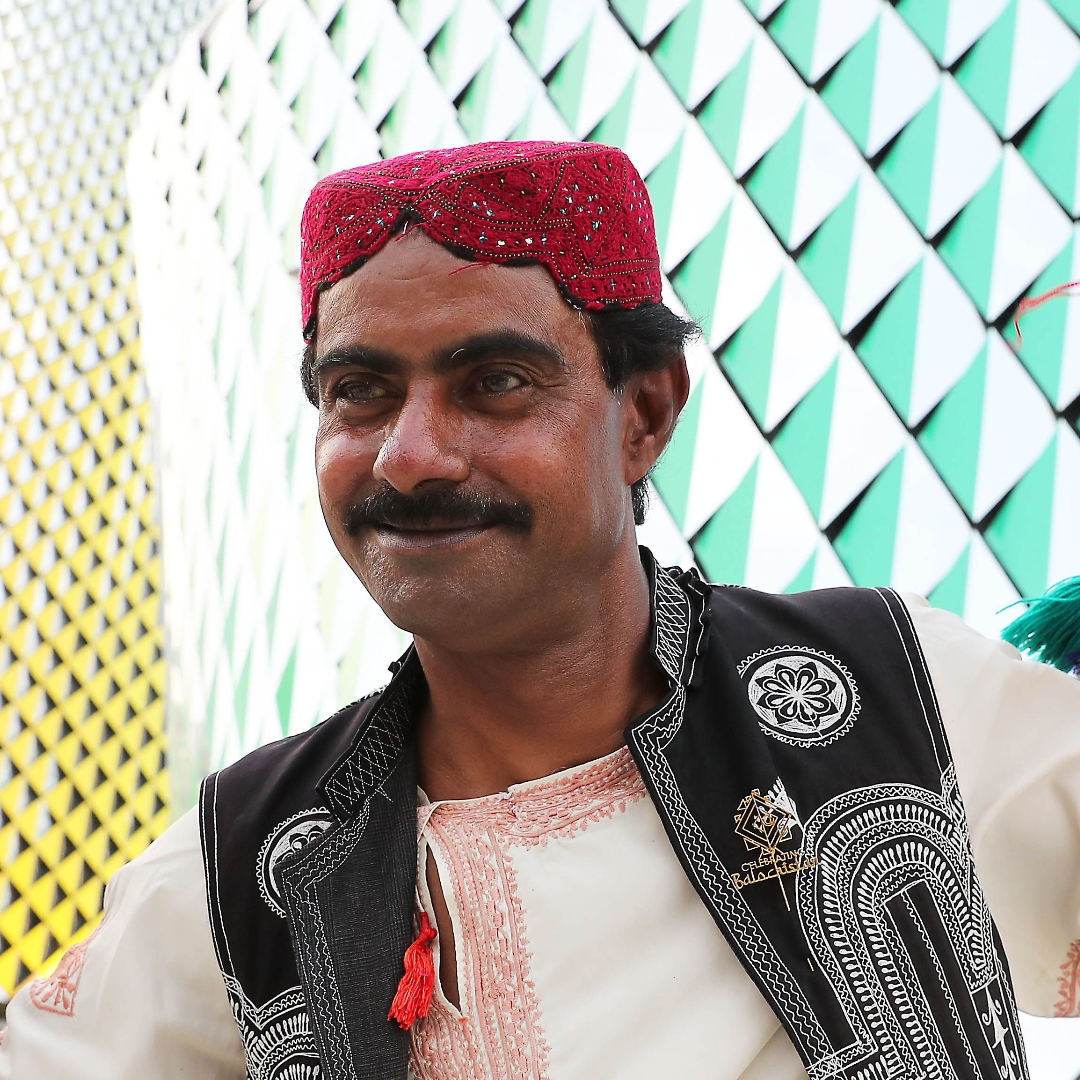 This is the Pakistani folk dancer entertaining the crowds at Expo 2020 ...