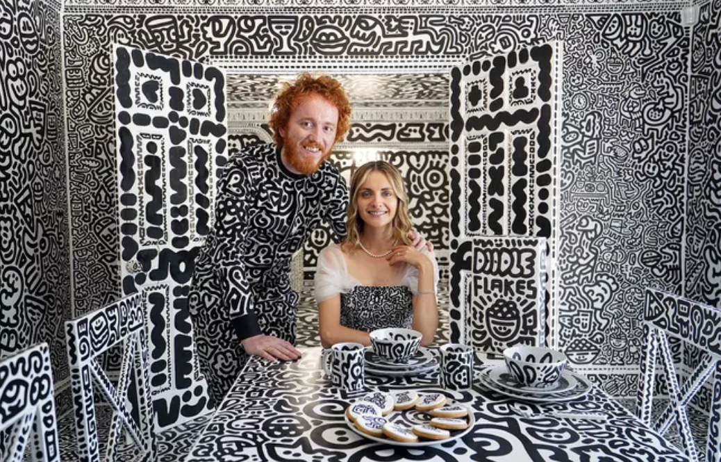 Mr Doodle's house — why this British artist scrawled over his entire £1 ...