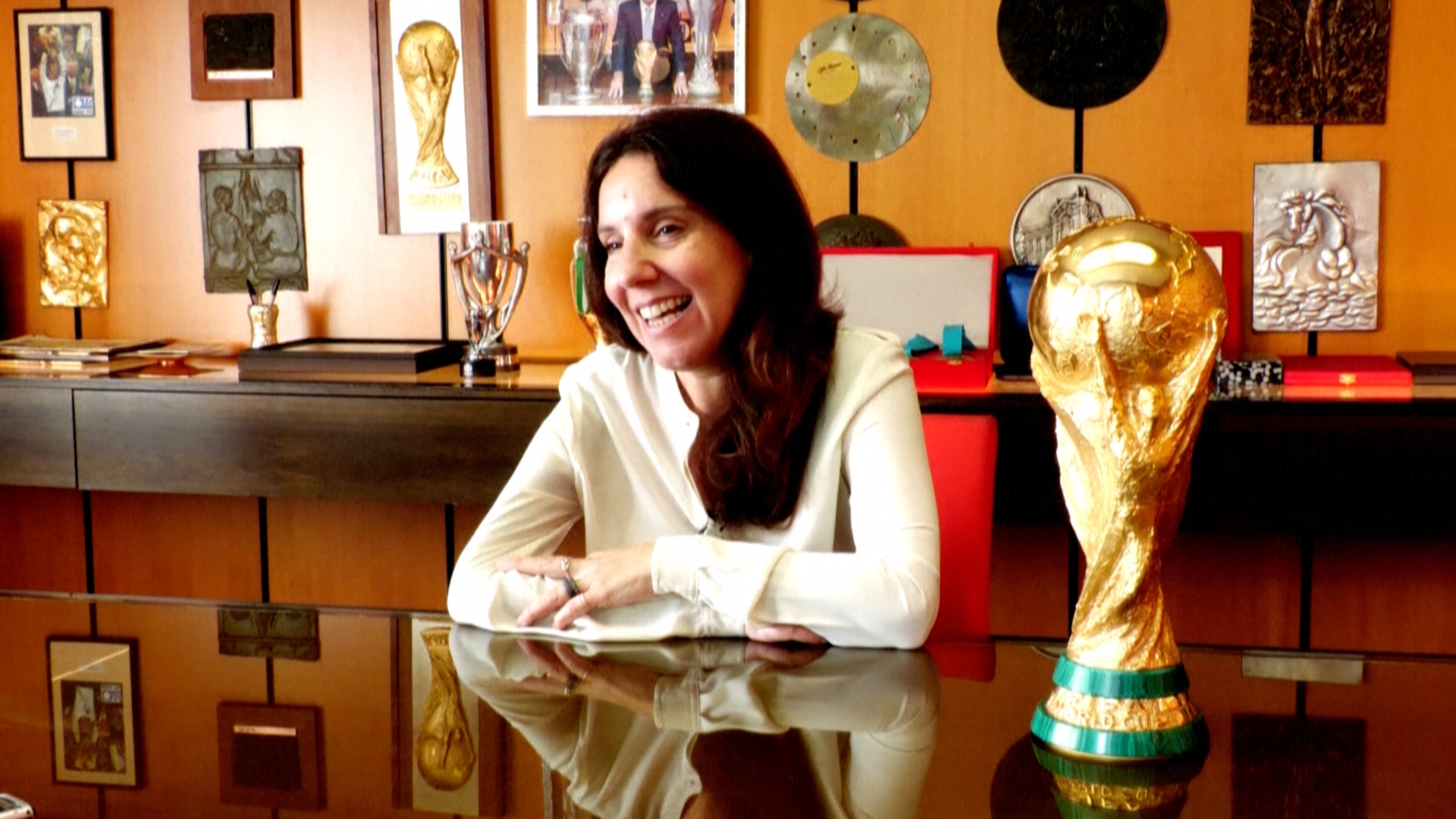 Milan factory manufactures World Cup trophy