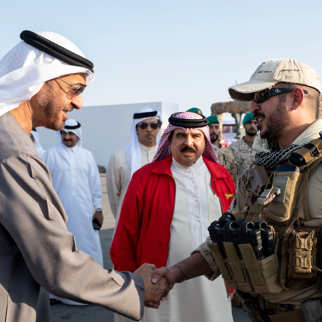Sheikh Mohamed attends UAE-Bahrain anti-terrorism exercise