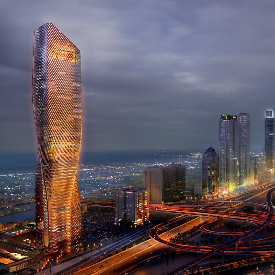 Wasl Tower: Dubai's new skyscraper with a twist
