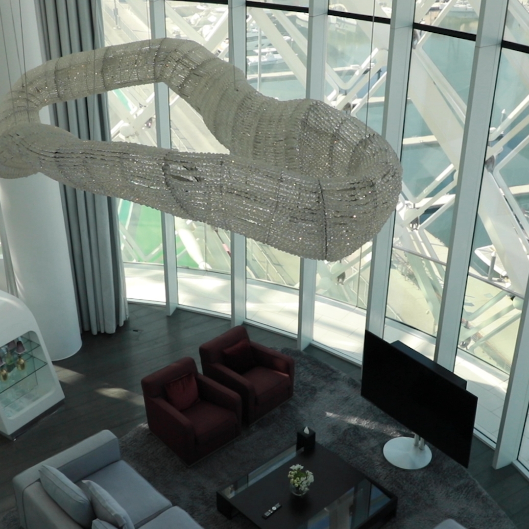 An exclusive look inside W hotel's E-WOW suite in Abu Dhabi