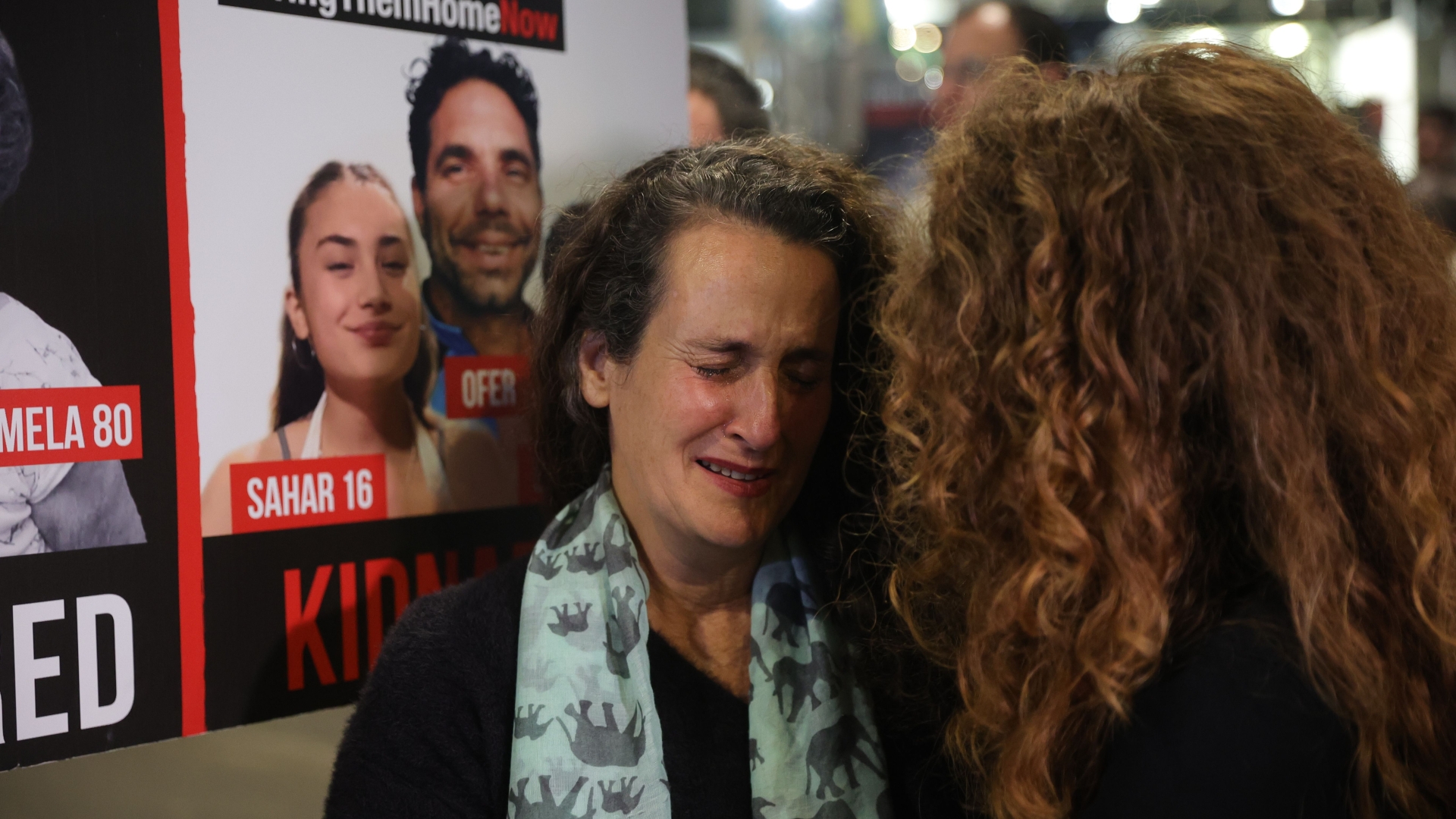 Mother of two hostages describes nightmare situation with Hamas