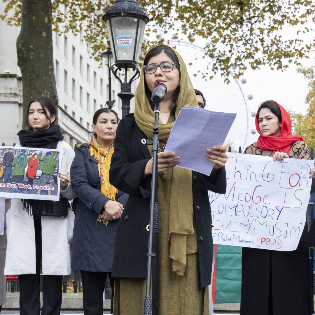 Malala Yousafzai urges global leaders to support Afghan women