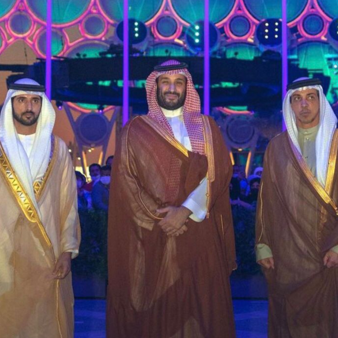 Saudi Arabia's Crown Prince Mohammed bin Salman visits Expo 2020 Dubai