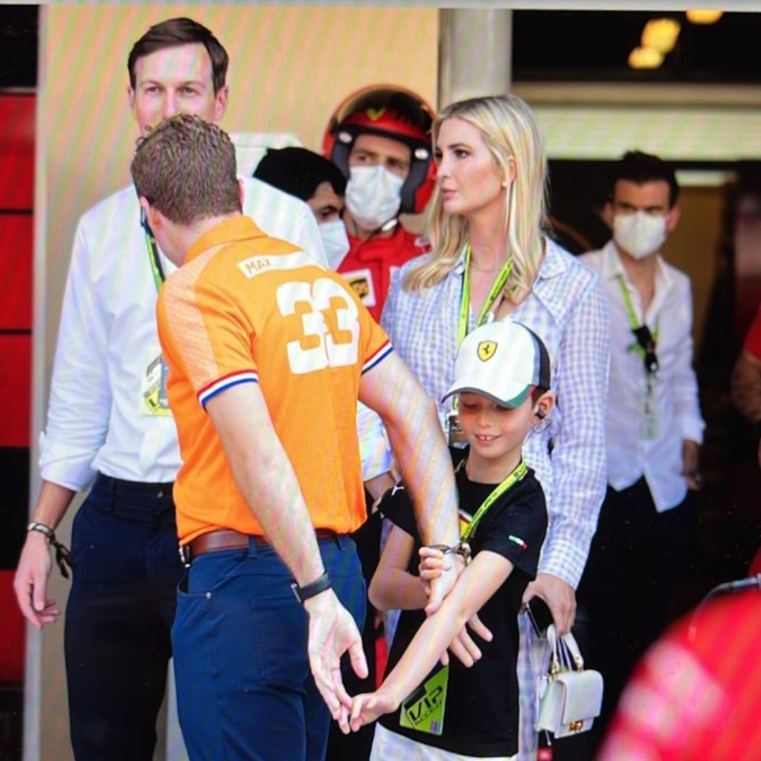 Jared Kushner and Ivanka Trump spotted at Abu Dhabi Grand Prix