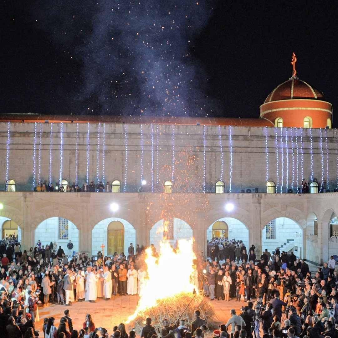 Christmas festivities in Iraqi city of Qaraqosh that was once under ISIS